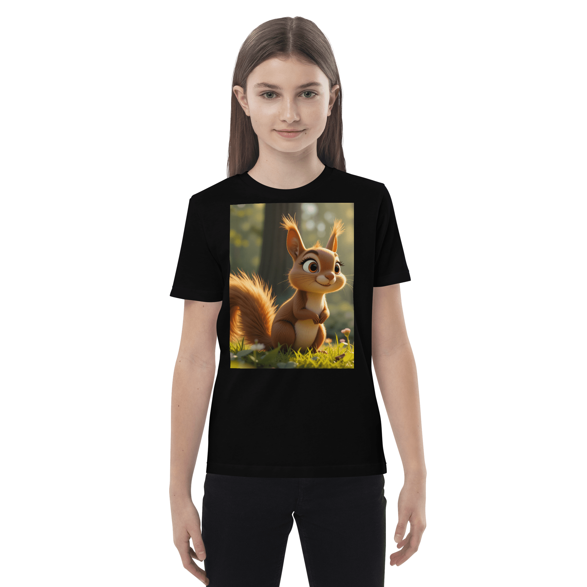 Squirrel Organic Cotton Kids T-Shirt | Organic Cotton | 2T to 4T ...